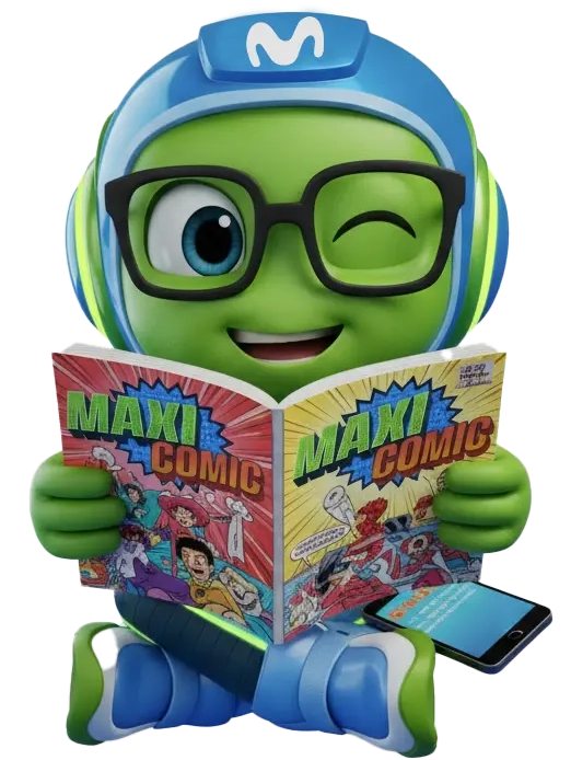 Maxi Comic Movistar | Vive nuevas aventuras cada mes