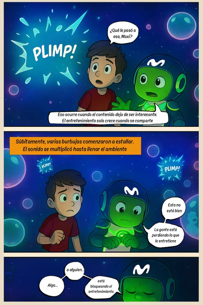 Maxi Comic Movistar | Vive nuevas aventuras cada mes