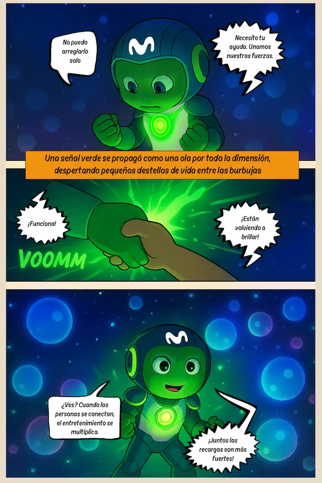Maxi Comic Movistar | Vive nuevas aventuras cada mes