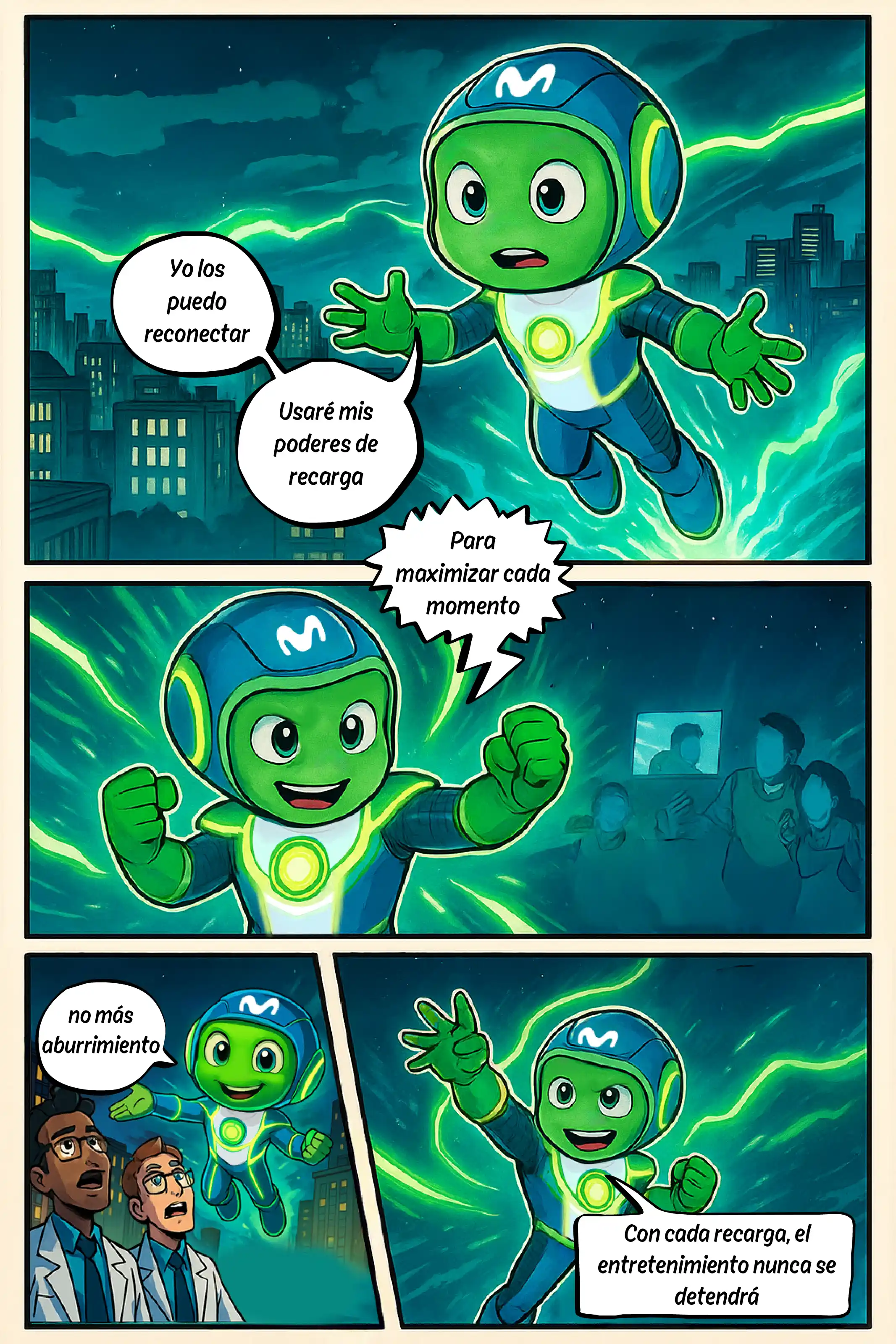 Maxi Comic Movistar | Vive nuevas aventuras cada mes