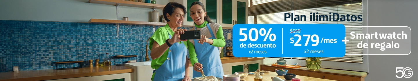 Planes de telefonía móvil 5G | Movistar México