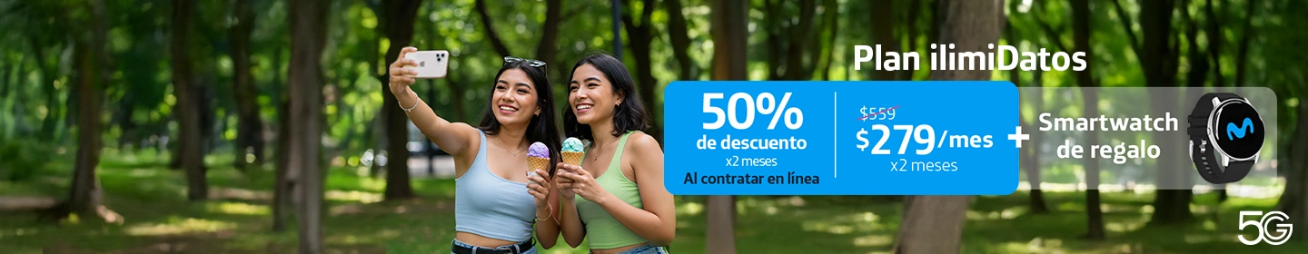 Planes de telefonía móvil 5G | Movistar México
